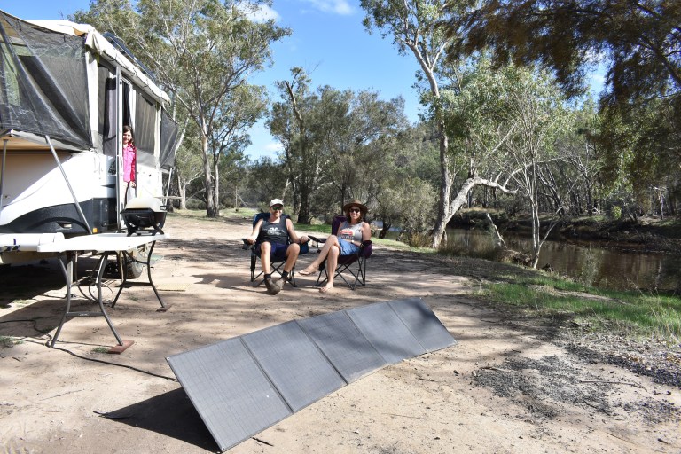 Cobblers Pool and our Companion Solar Blanket – Let Me Be Free